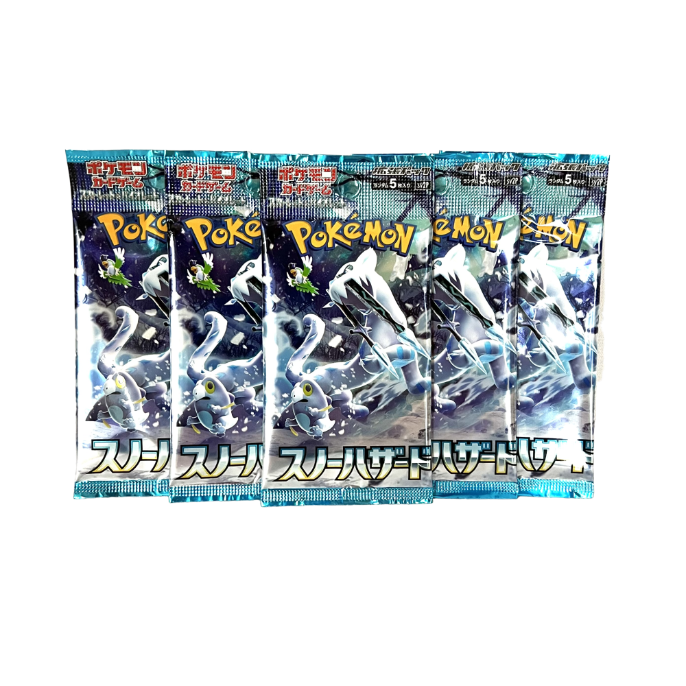 Pokémon TCG - Japán Booster - Snow Hazard sv2p - TCGbolt - Trading Card ...